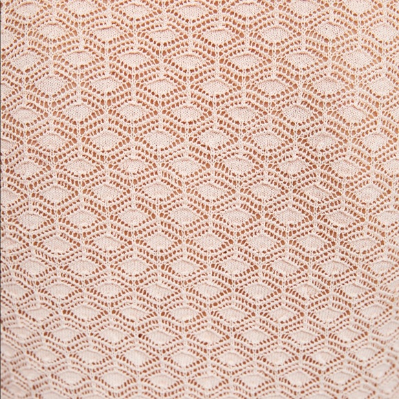 Zara | Tops | Zara Textured Crop Sweater Top Nwt Sz S M Blush | Poshmark